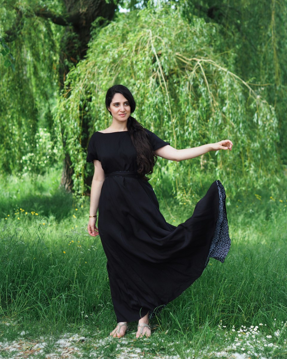 Hannah Sophia England | 4-way Reversible Dress for a Sustainable ...